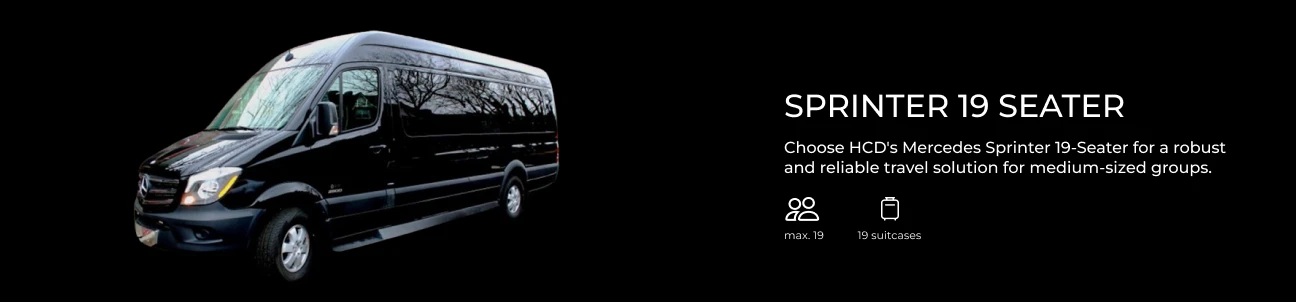 Mercedes Sprinter 19 Seater Chauffeur Service